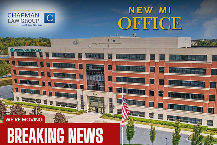 Chapman Law Group Michigan Office Moving April 27th 2026